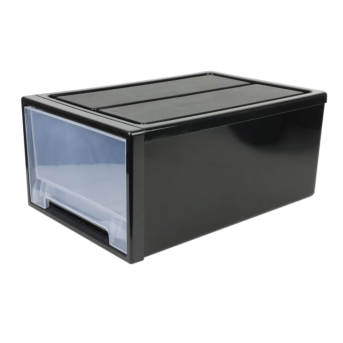 Plastic organiser drawers store