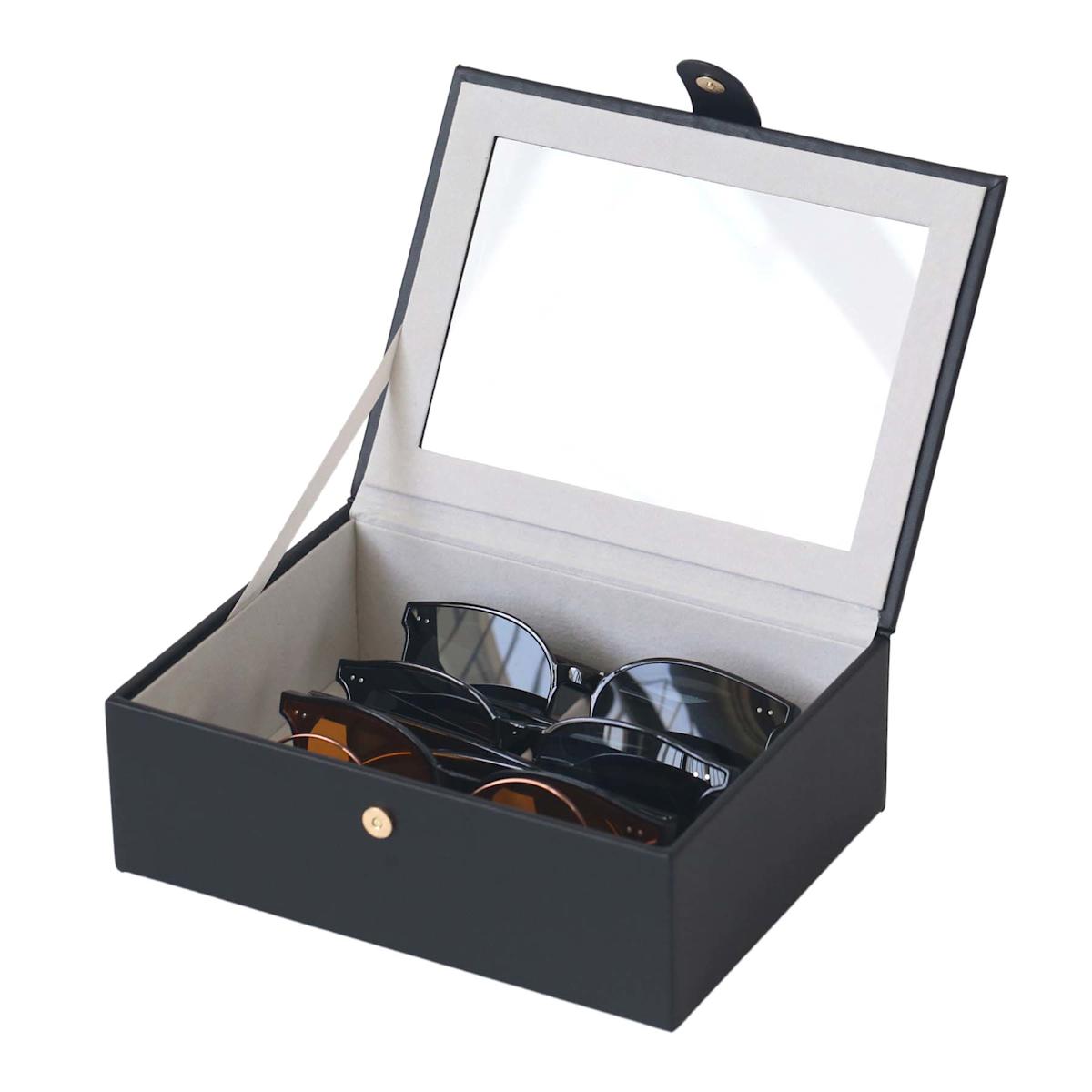 Sunglasses Storage Box, Black