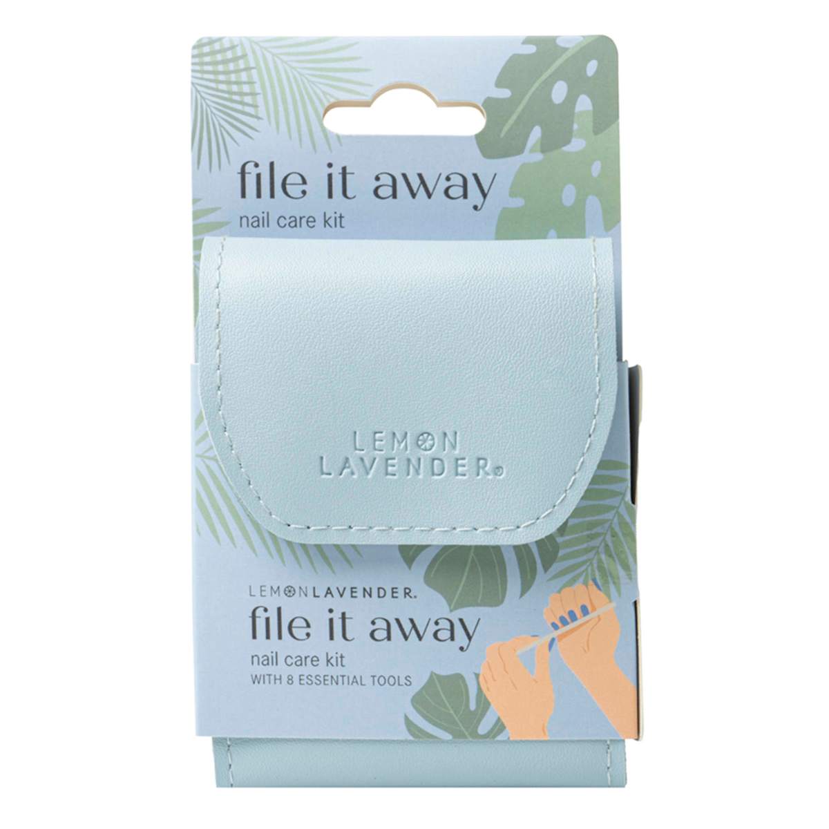 Lemon Lavender File It Away Nail Care Kit