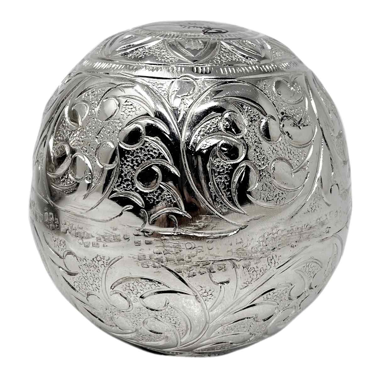 Found & Fable Metal Orb, 4"