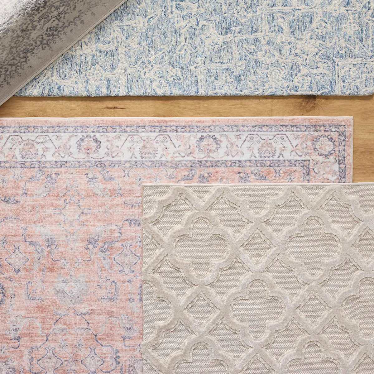 Providence Zenith Neutral Trellis Area Rug | At Home