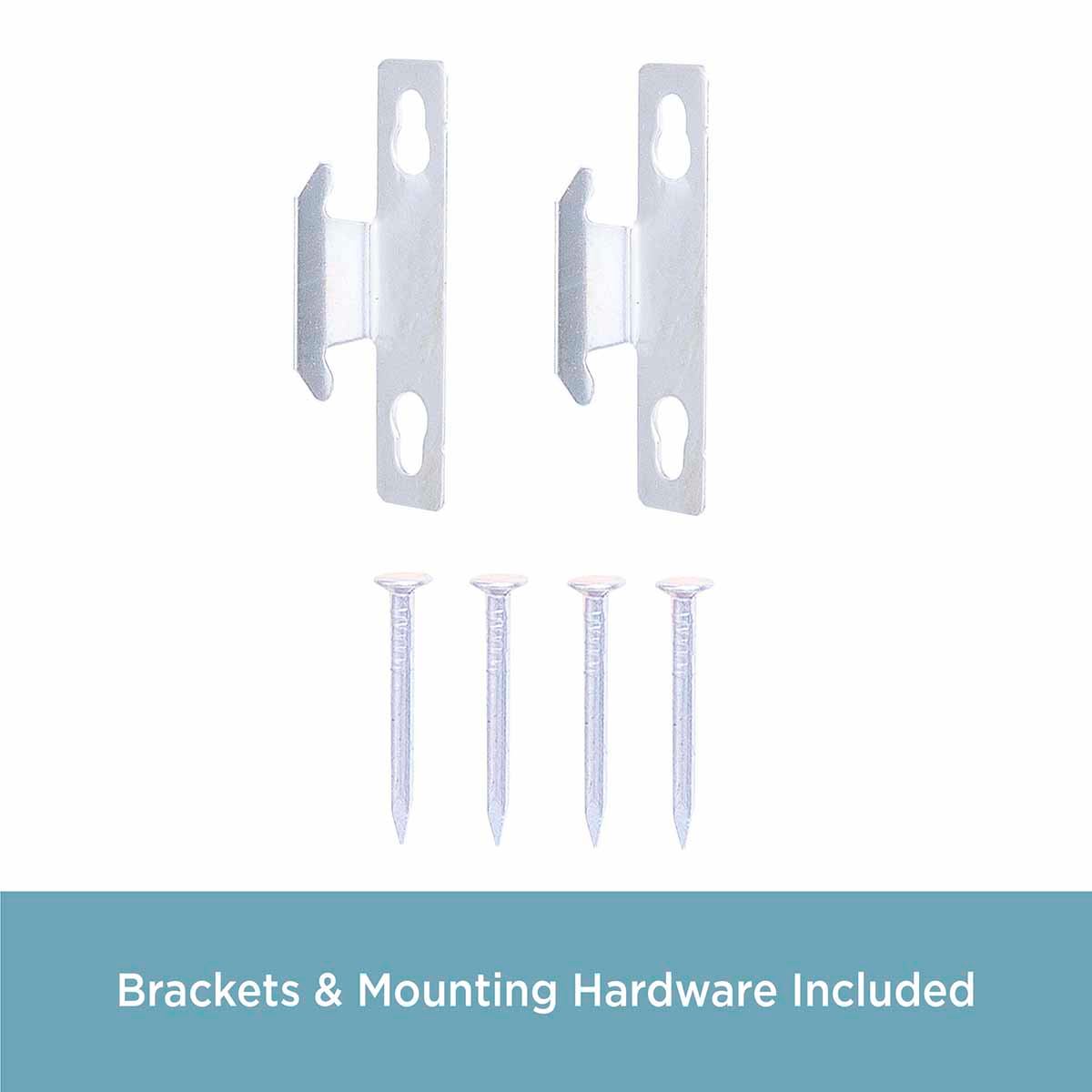 Heavy Duty Single Window Bracket Pair