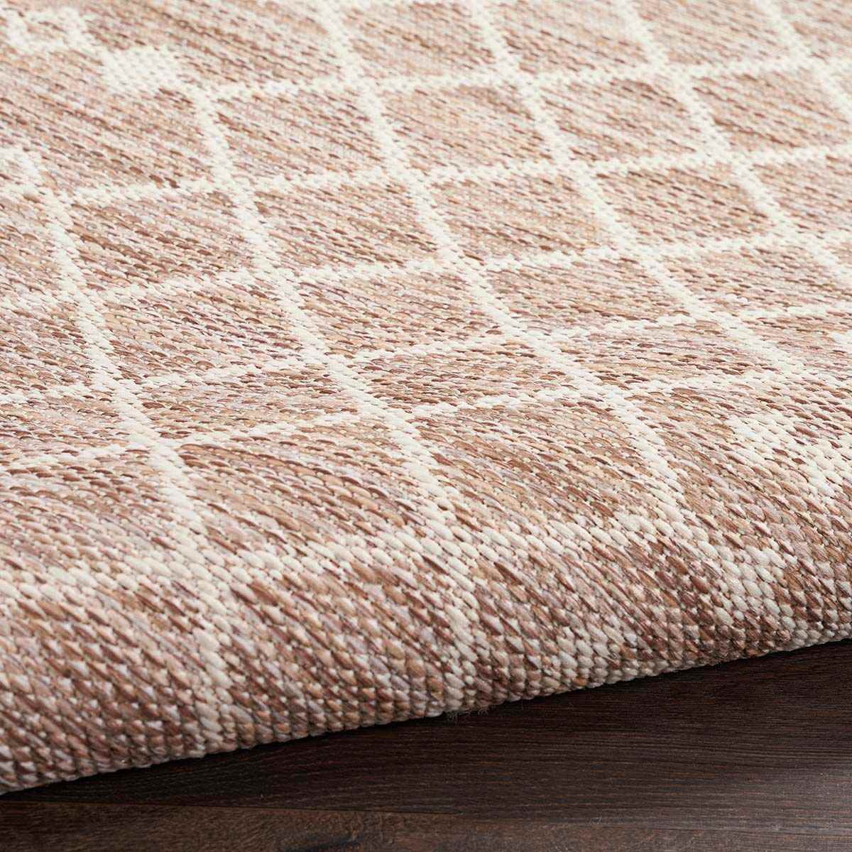 Beige Moroccan Outdoor Area Rug, 5X7 | At Home