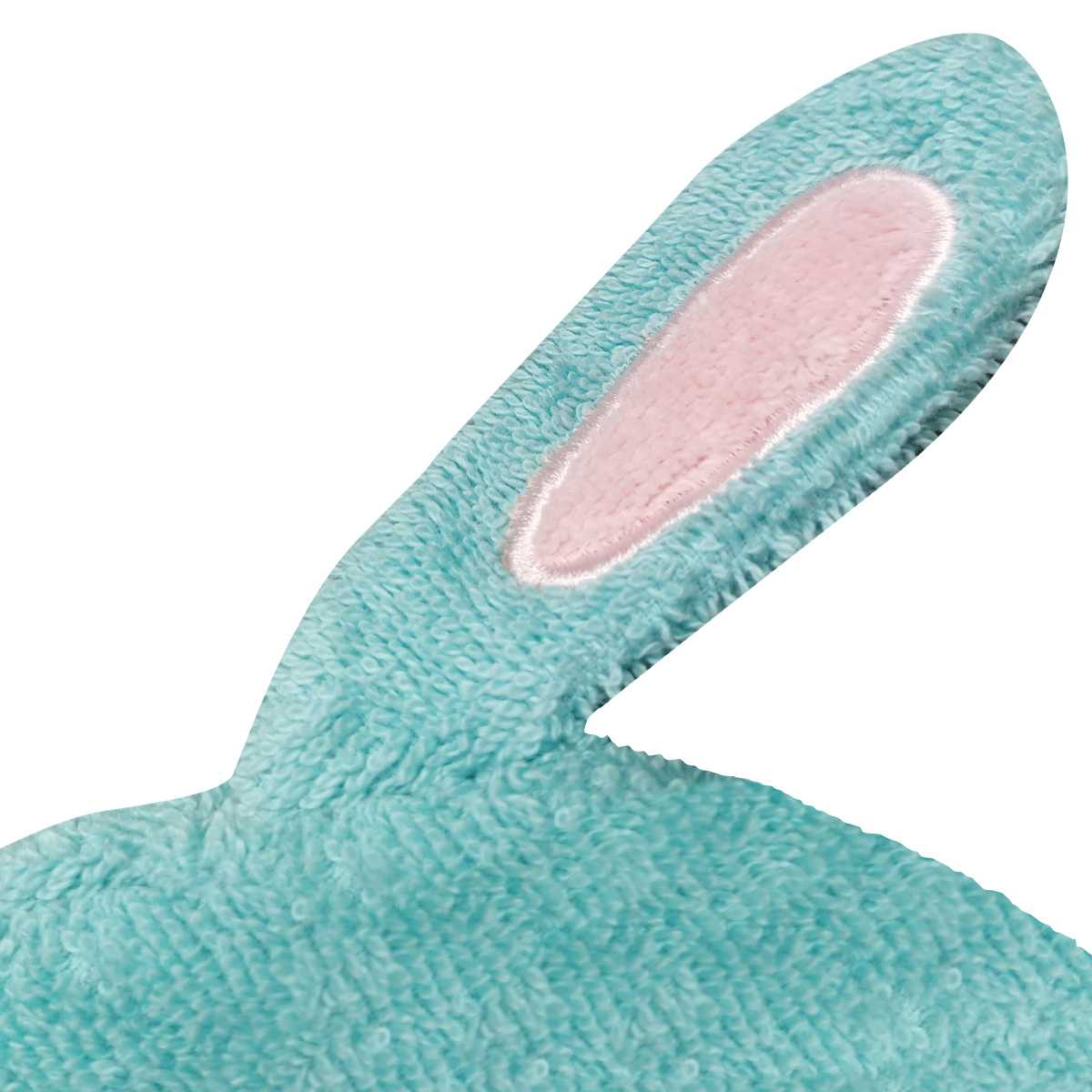 Bunny Brights Embroidered Blue Easter Bunny Hooded | At Home