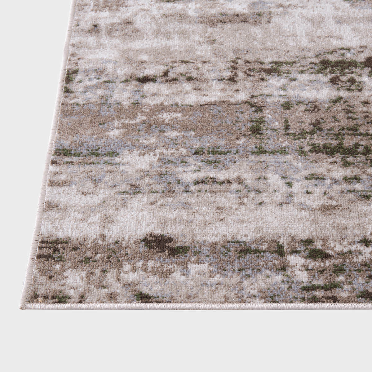 Lainey Neutral Abstract Rugease Area Rug, 5x7