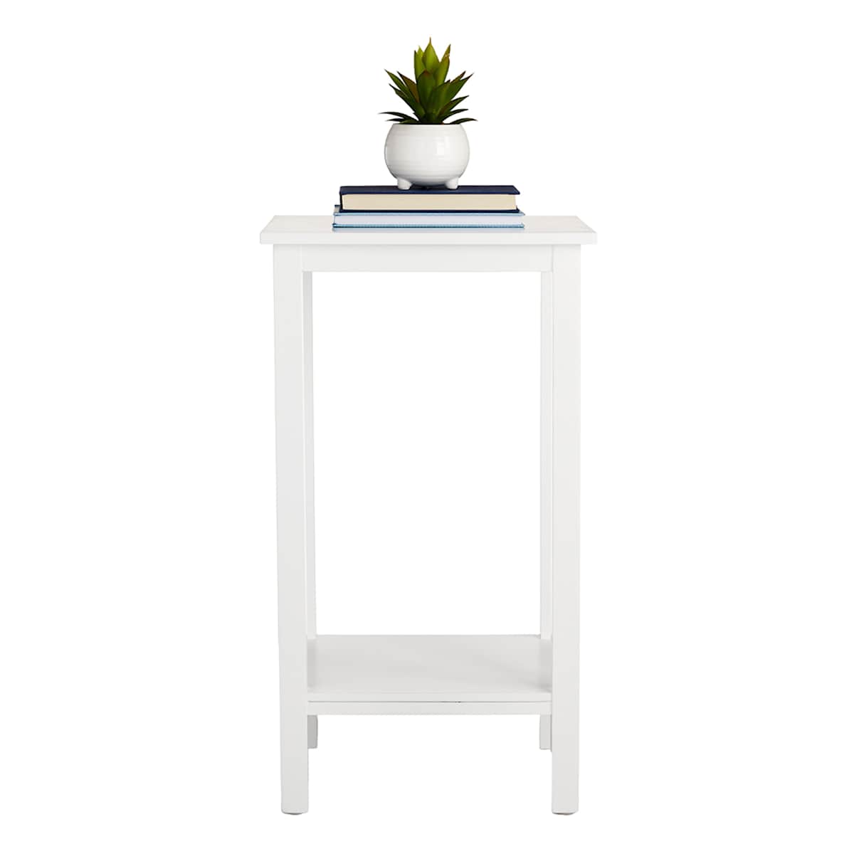 Paxton Wooden Accent Table, White