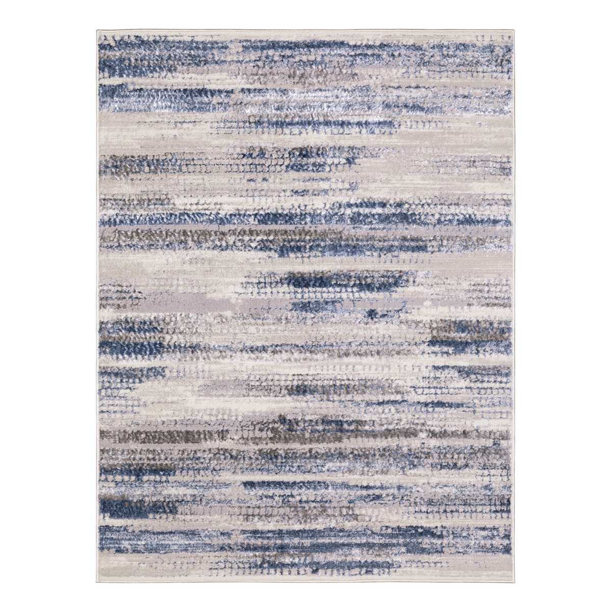 Fairfax Blue Abstract Area Rug | At Home
