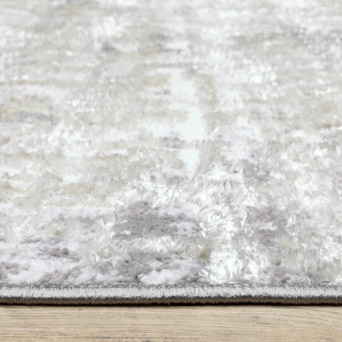 Edmond Neutral Abstract Area Rug, 5x7