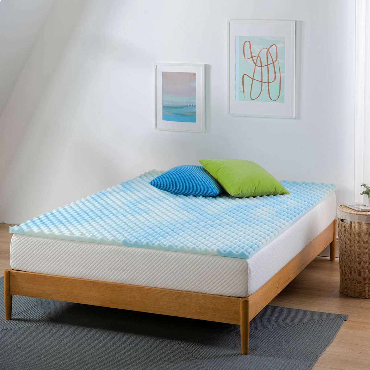 Zinus mattress topper store