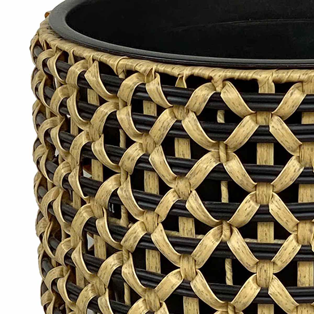Poly Rattan Outdoor Planter, Medium