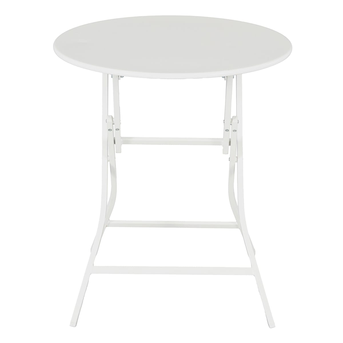 Small white metal table store