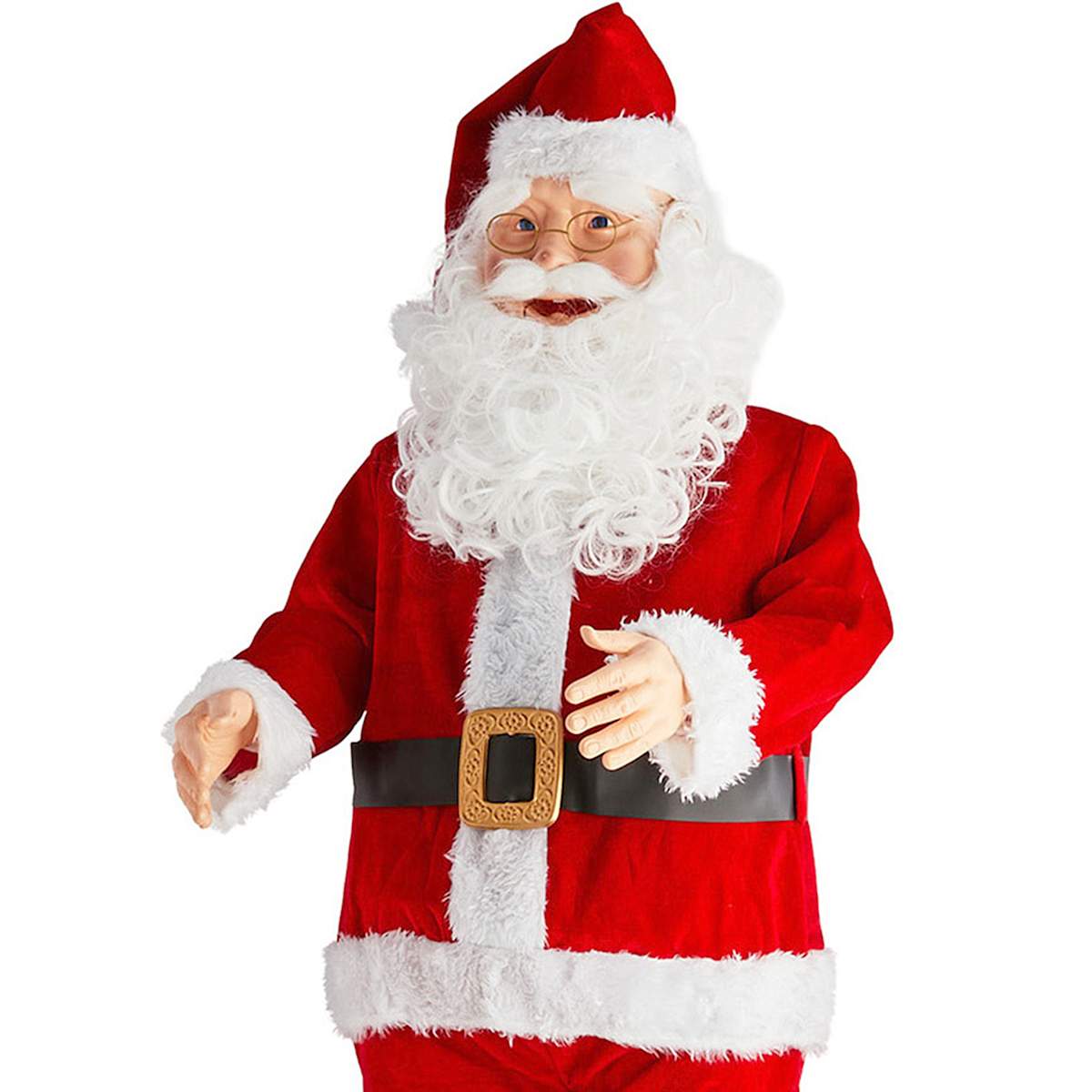 Life-Size Dancing Animatronic Santa 6' | Festive Holiday Entertainment ...
