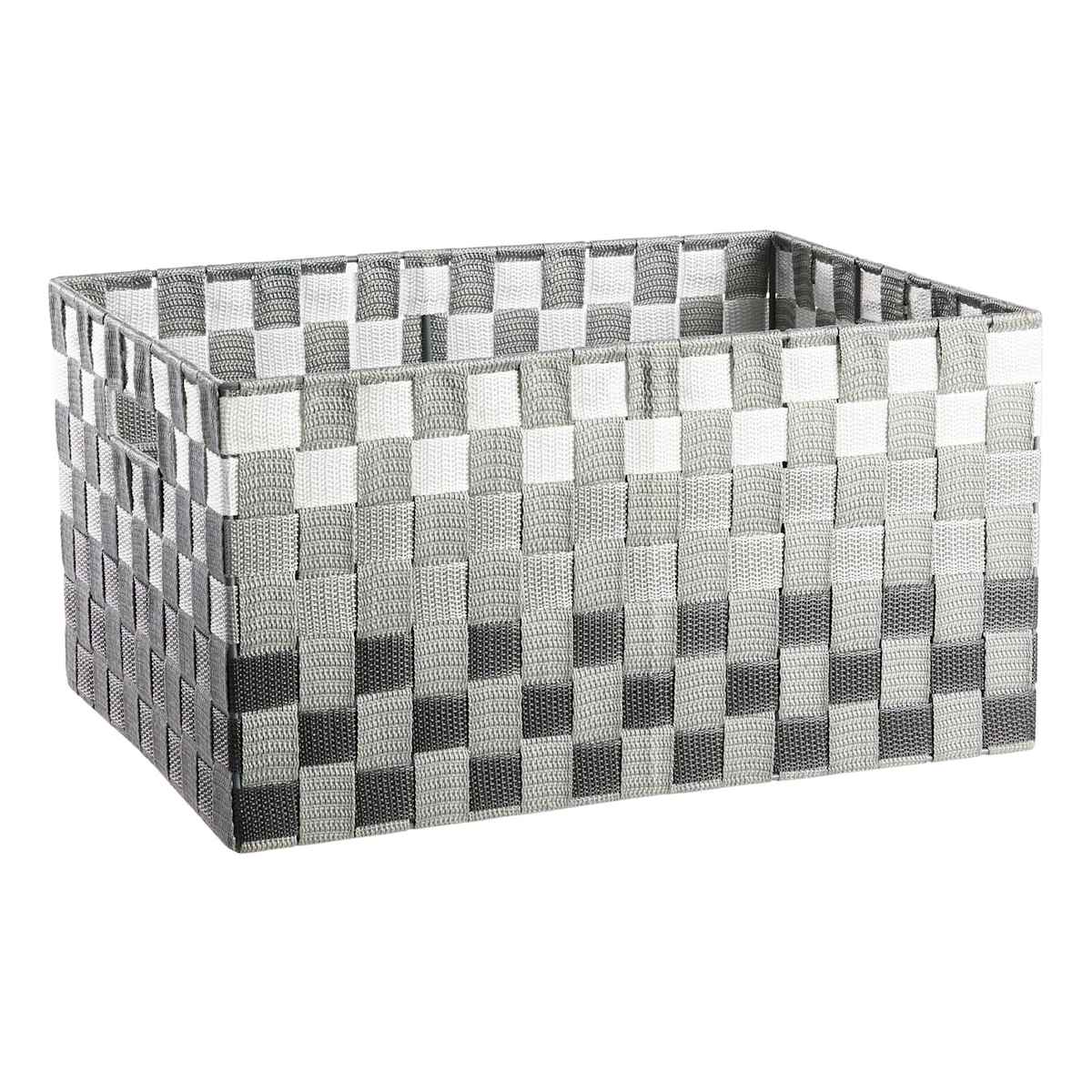 Grey Ombre Storage Basket, Large