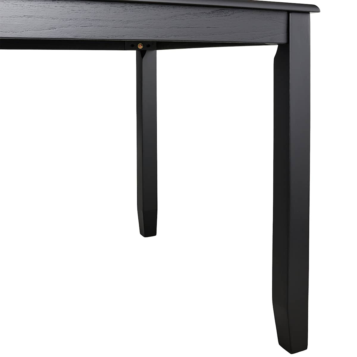 Watford Wooden Dining Table, Black