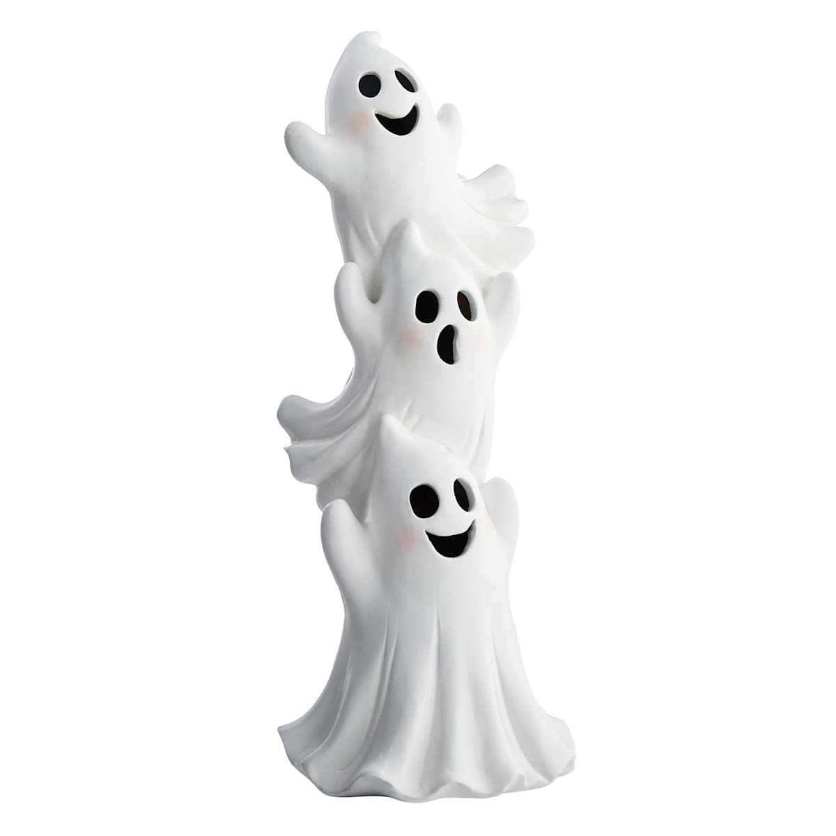 Happy Haunting LED Ghost Stack, 13.5"