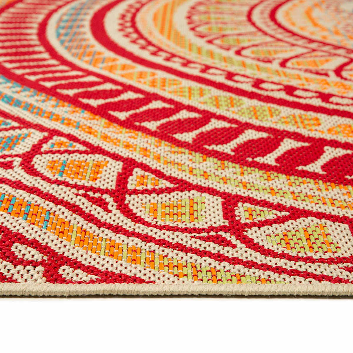Scope Brodny Multicolor Outdoor Rug | At Home