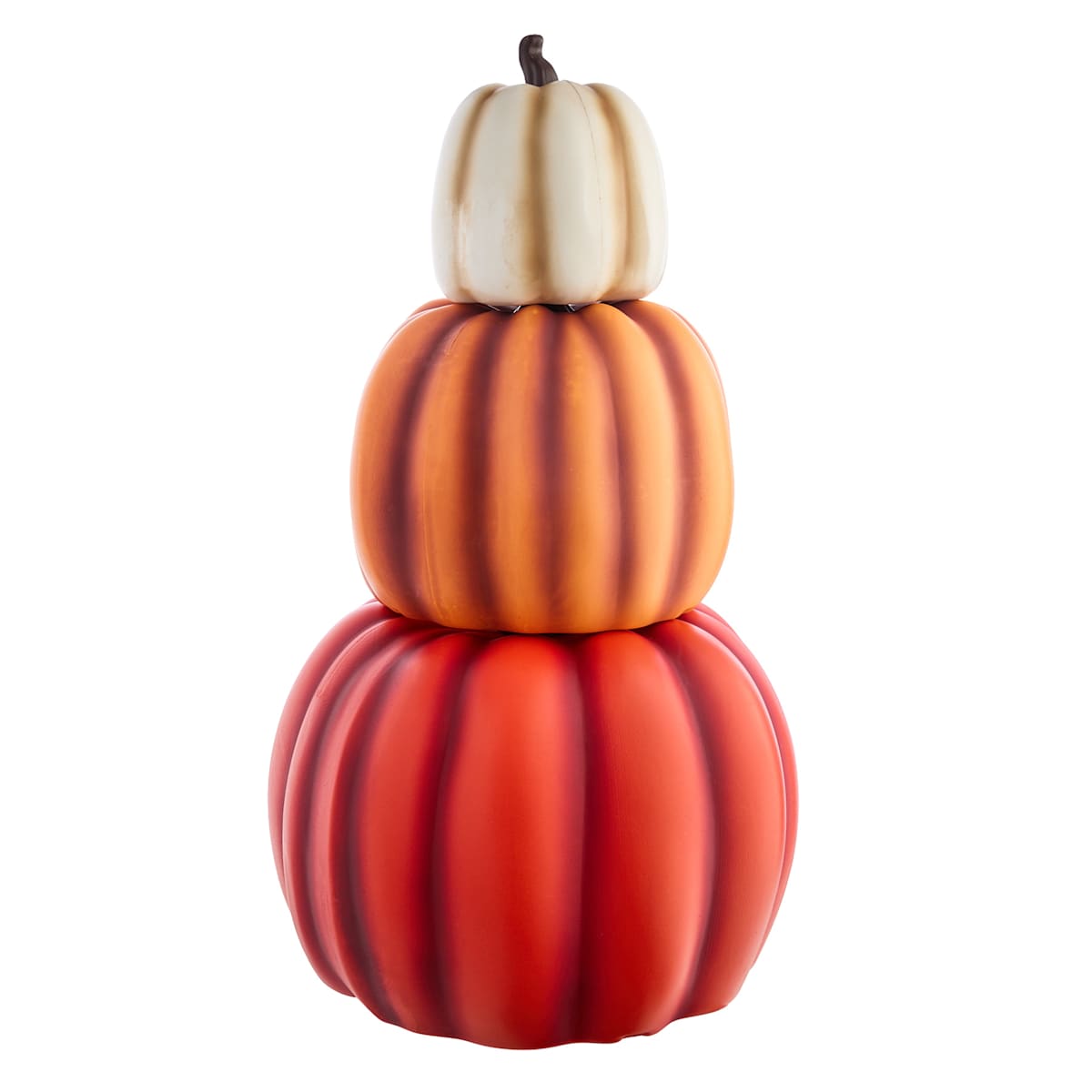 Set of 3 Stacked Pumpkins