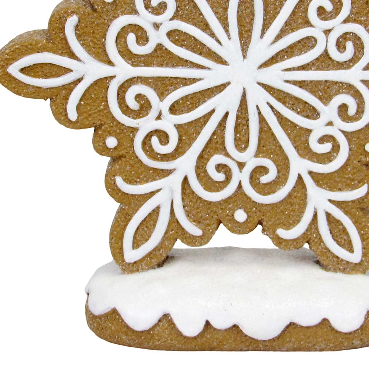 Gingerbread Snowflake, 5"