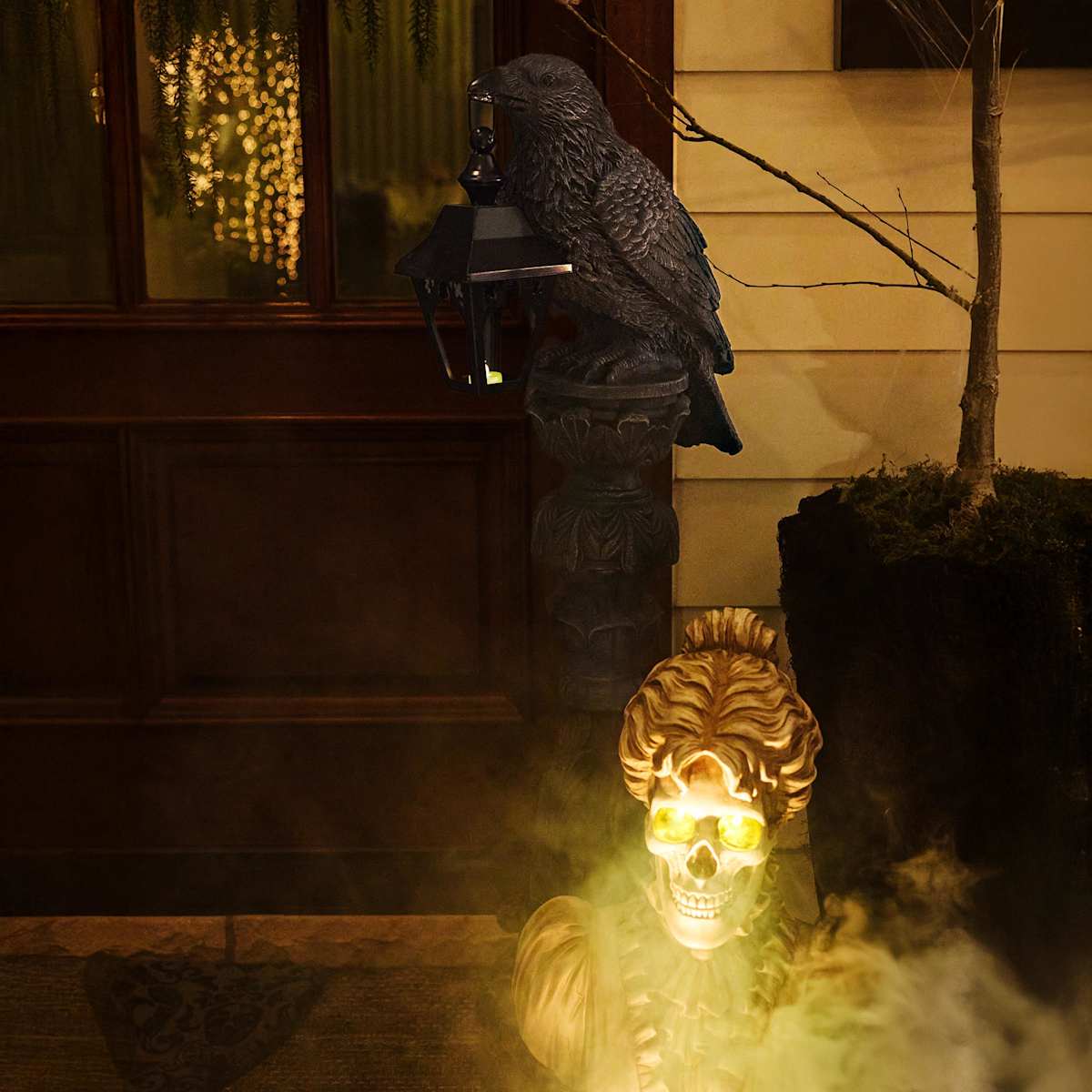 Crow Lamp Post, 50" | At Home