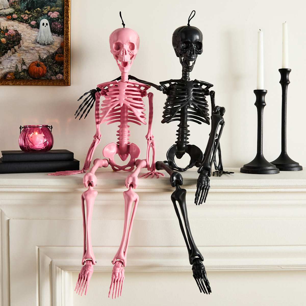 how to color a skeleton