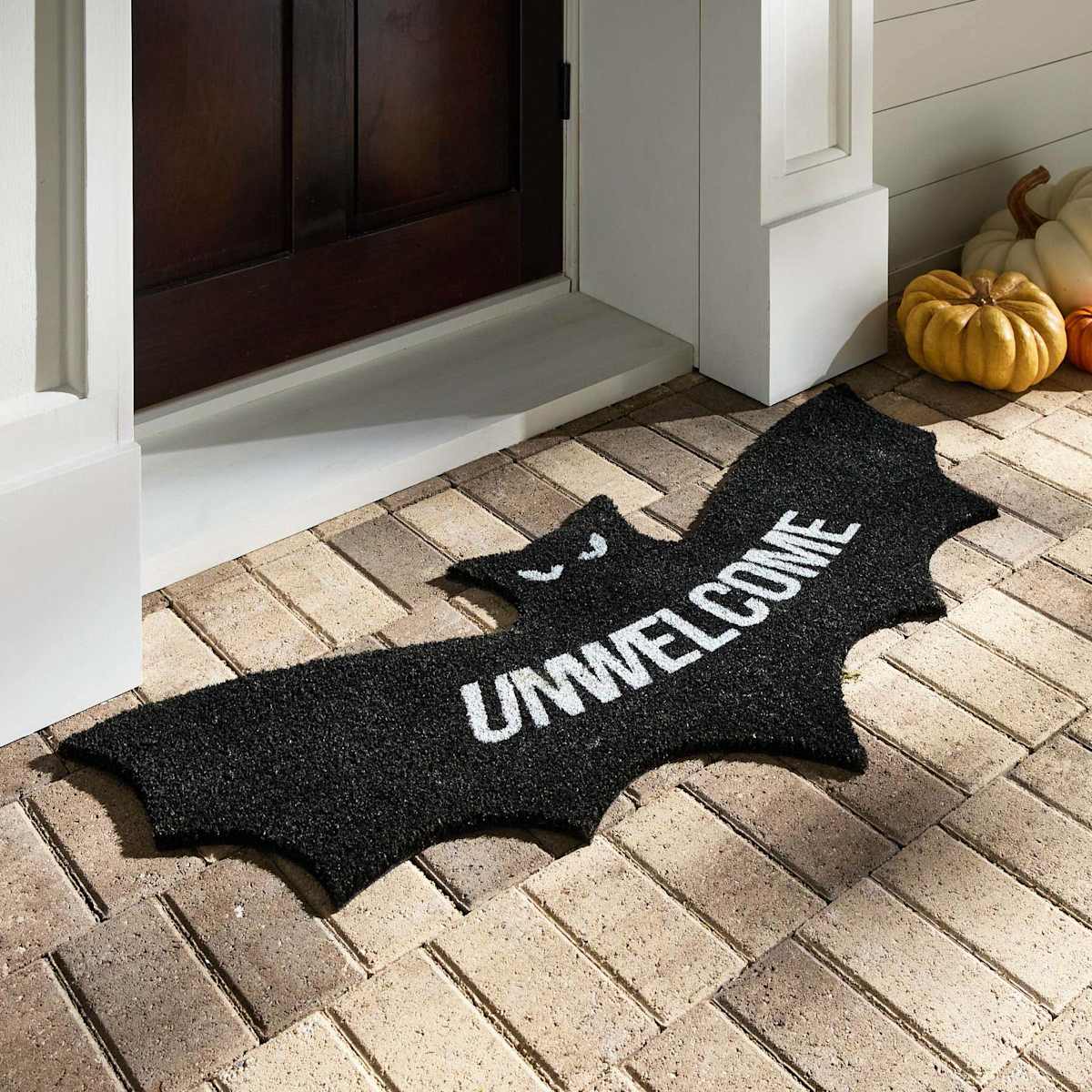 Midnight Shadows Unwelcome Shaped Bat Coir, 22x47 | At Home
