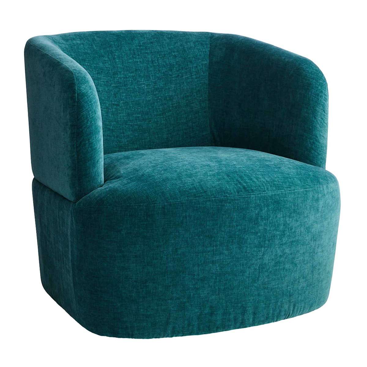 Set of 2 Willa Swivel Accent Chair, Emerald