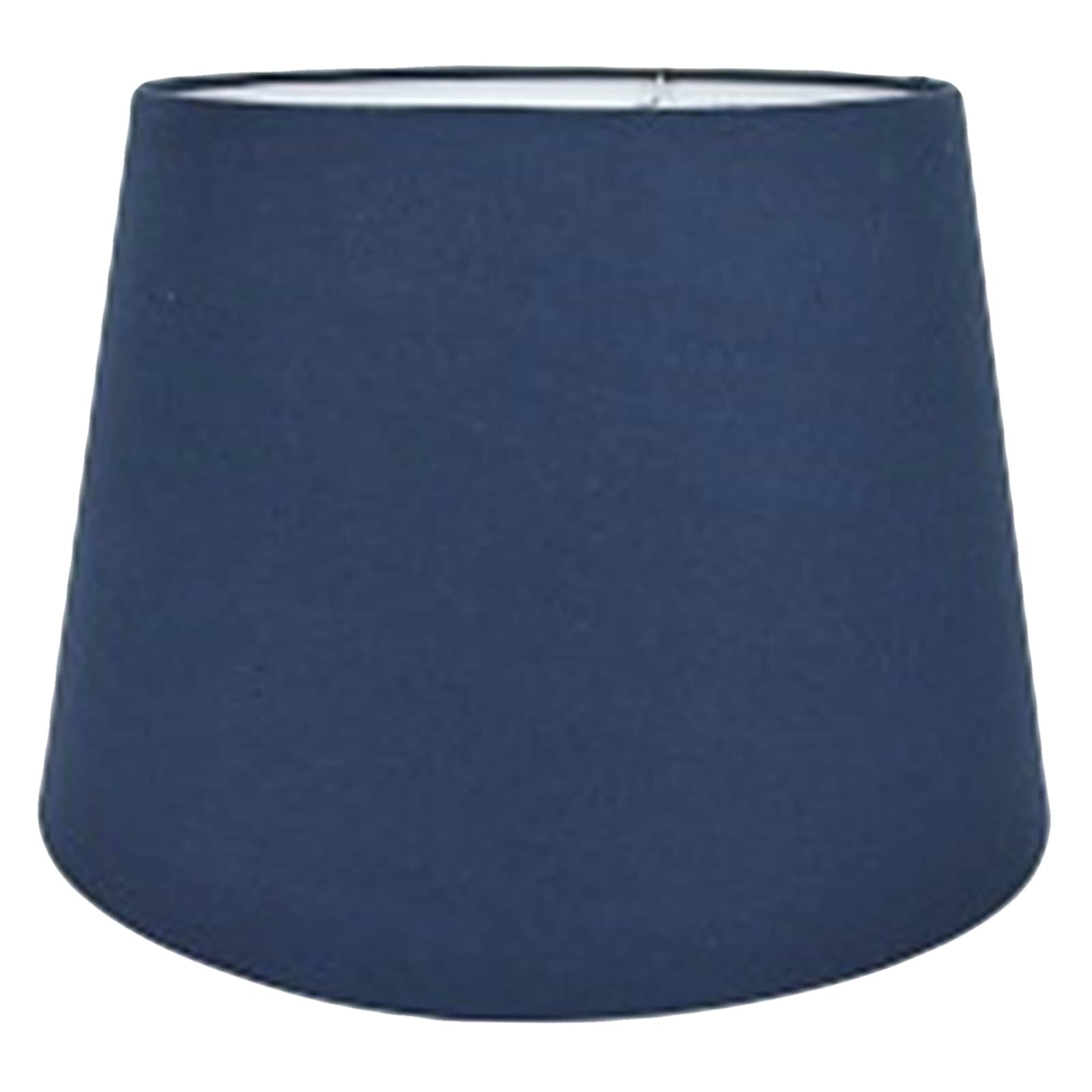 Navy Blue Large Table Lamp Shade, 17x17x12
