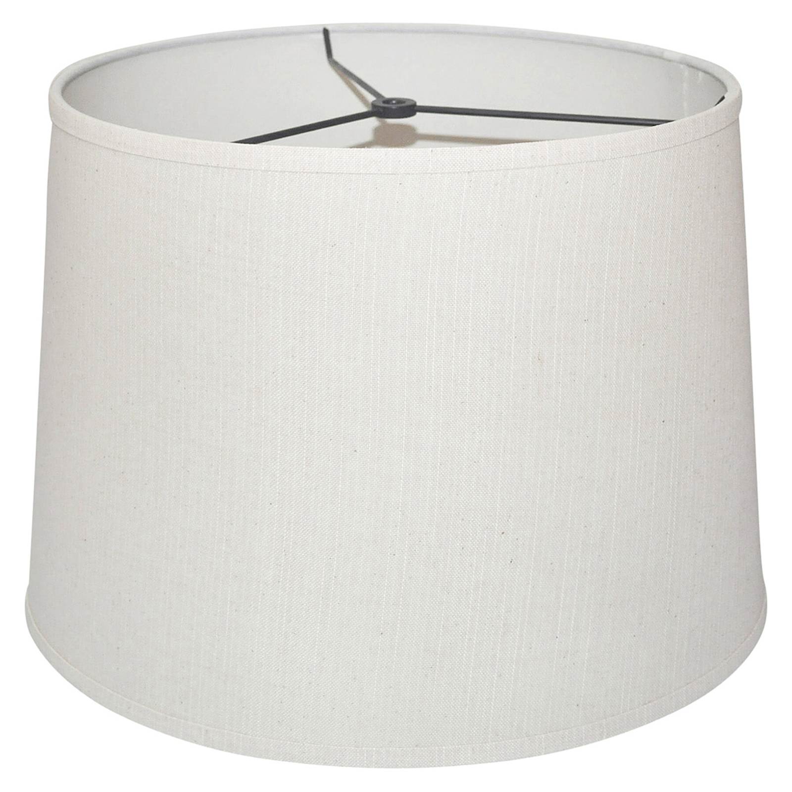 Off-White Linen Medium Table Lamp Shade, 15x15x14