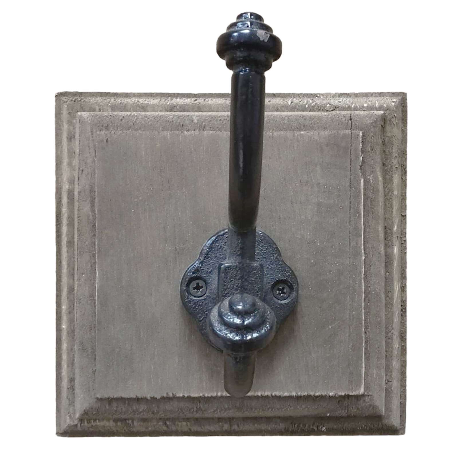 Brown Wood & Metal Rustic Wall Hook, 5"