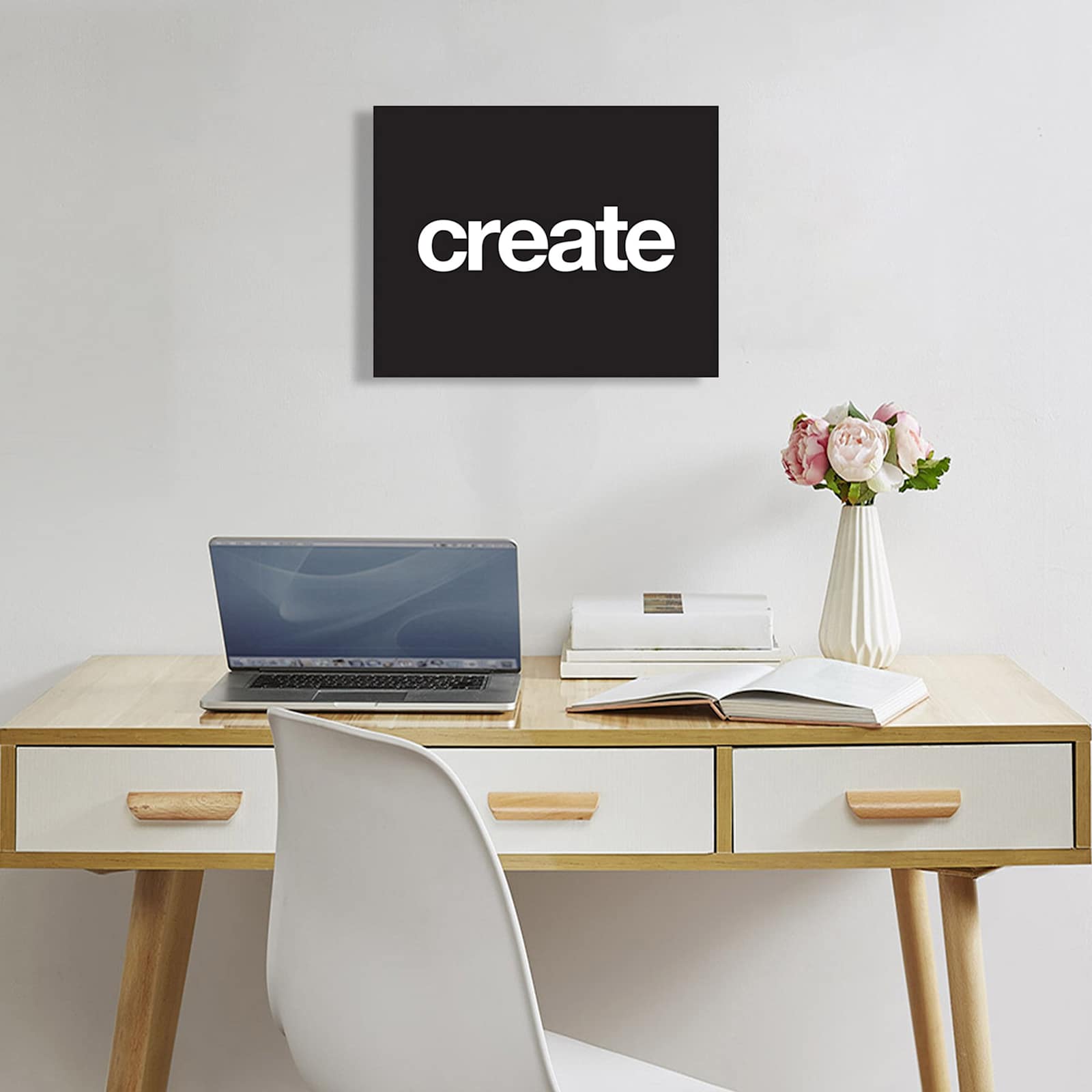 Create Canvas Wall Sign, 14x11