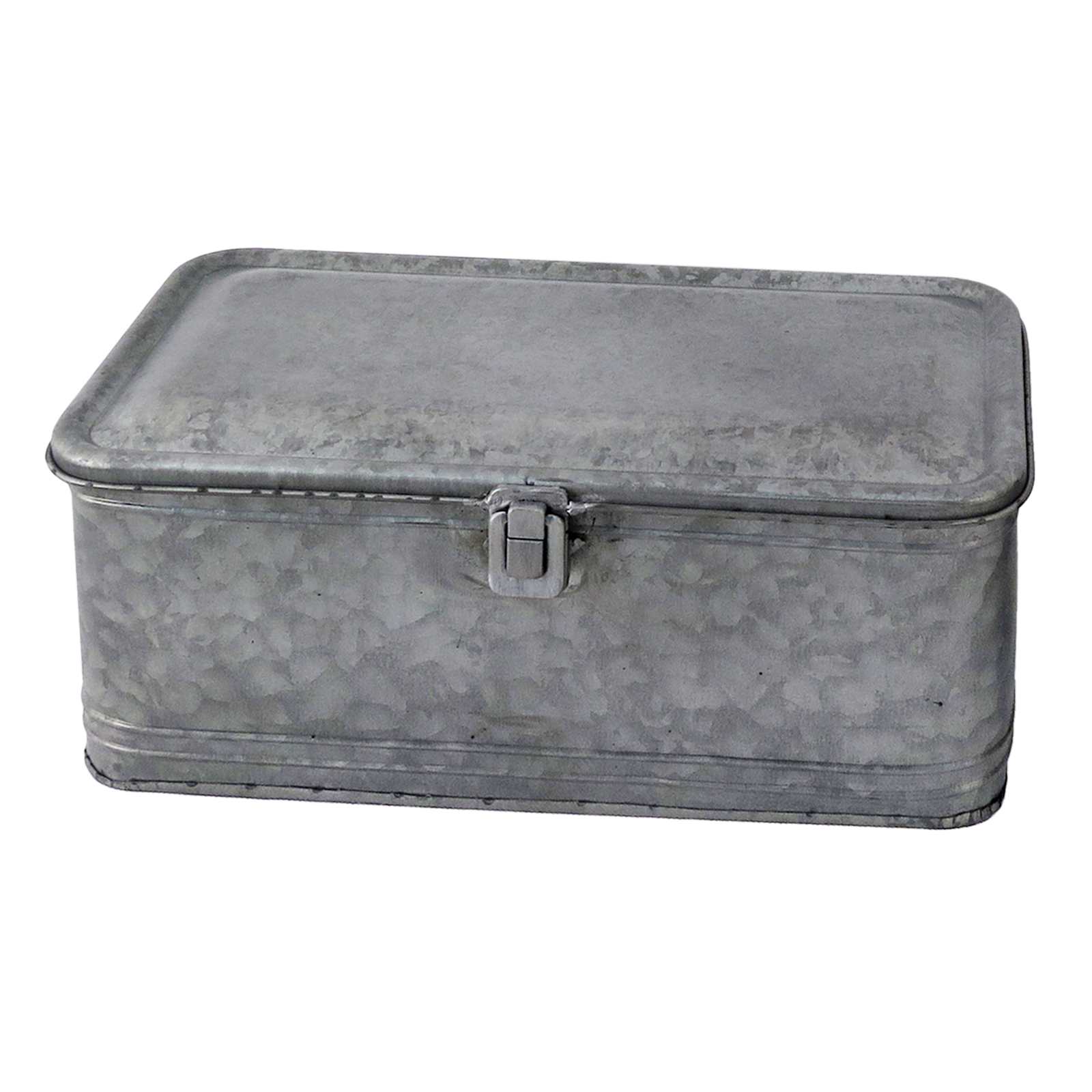Galvanized Metal Box, 13x7