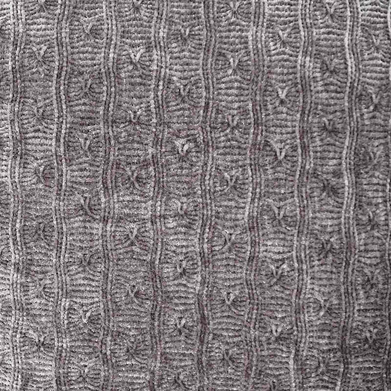 Menlo Grey Chenille Throw Pillow 18