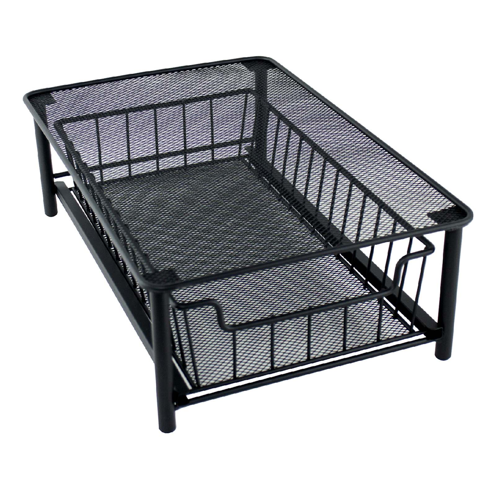 Black Under the Sink Storage Organizer Small | At Home