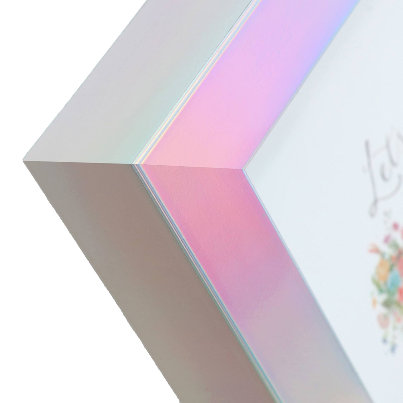 Metallic Rainbow Tabletop Picture Frame, 5x7