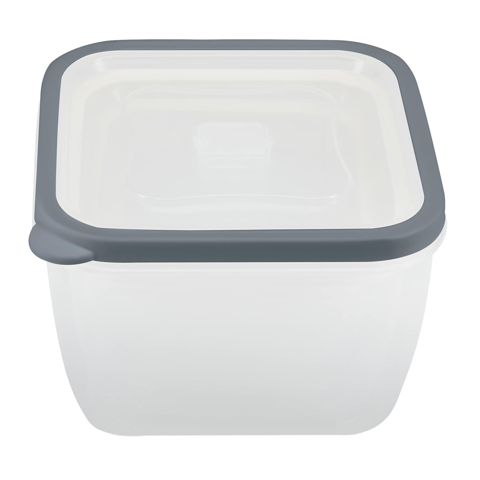 3-Piece Square Plastic Food Storage Set with Vent Lid