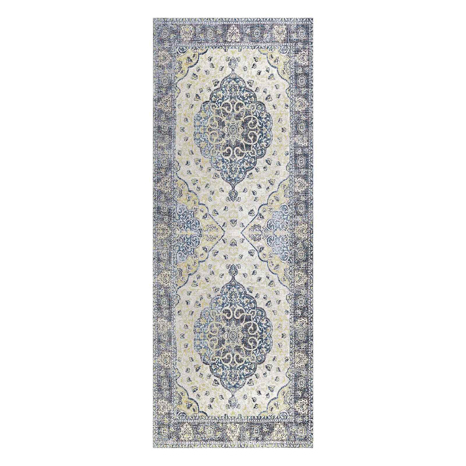 Cameron Gold & Ivory Runner Rug, 2x5