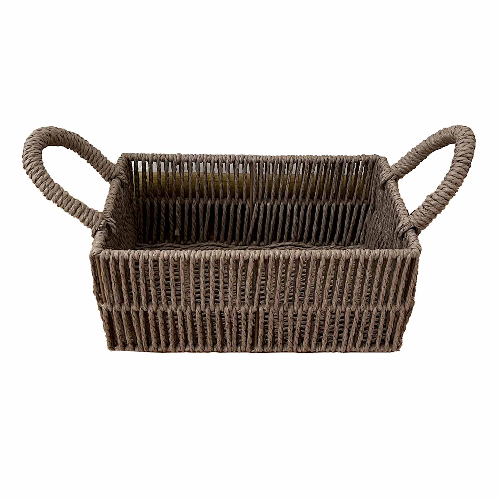 Brown Paper Storage Basket, Medium