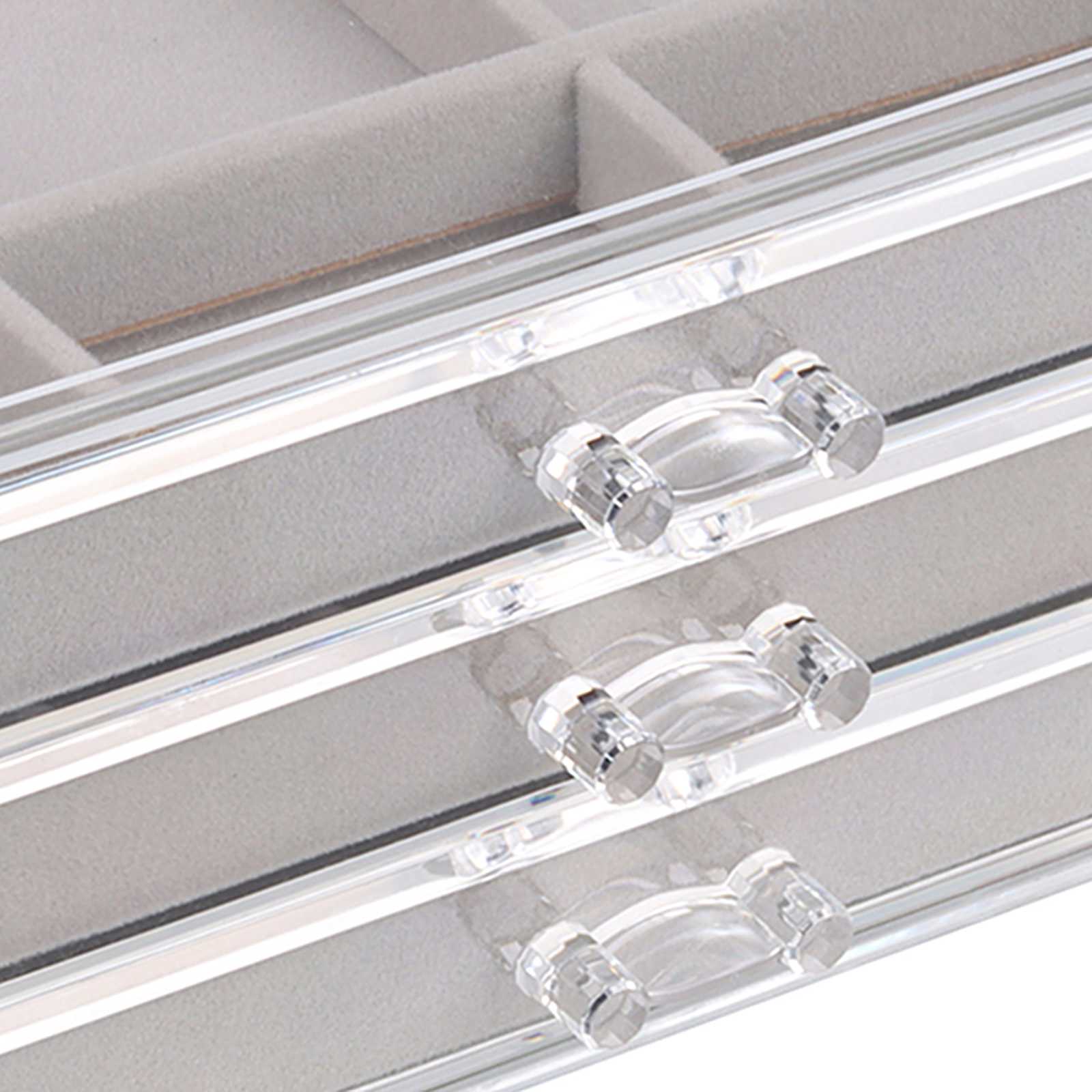 3-Tier Acrylic Drawer Jewelry Organizer