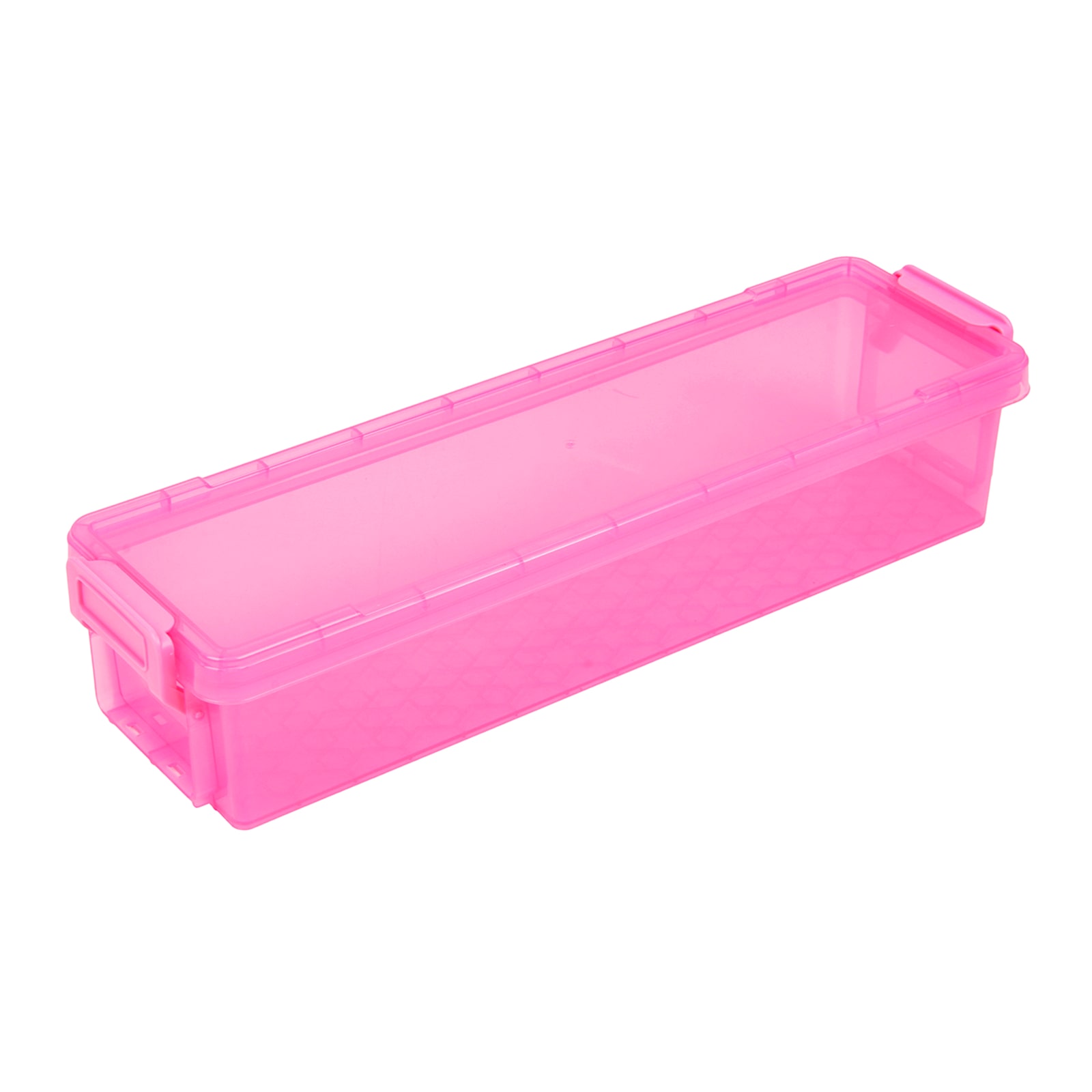 Pink Storage Box with Lid, 1.45l