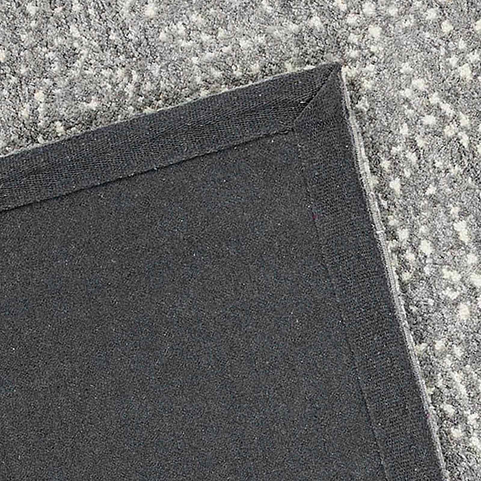 (C191) Hayne Grey Floral Shag Accent Rug, 3x5