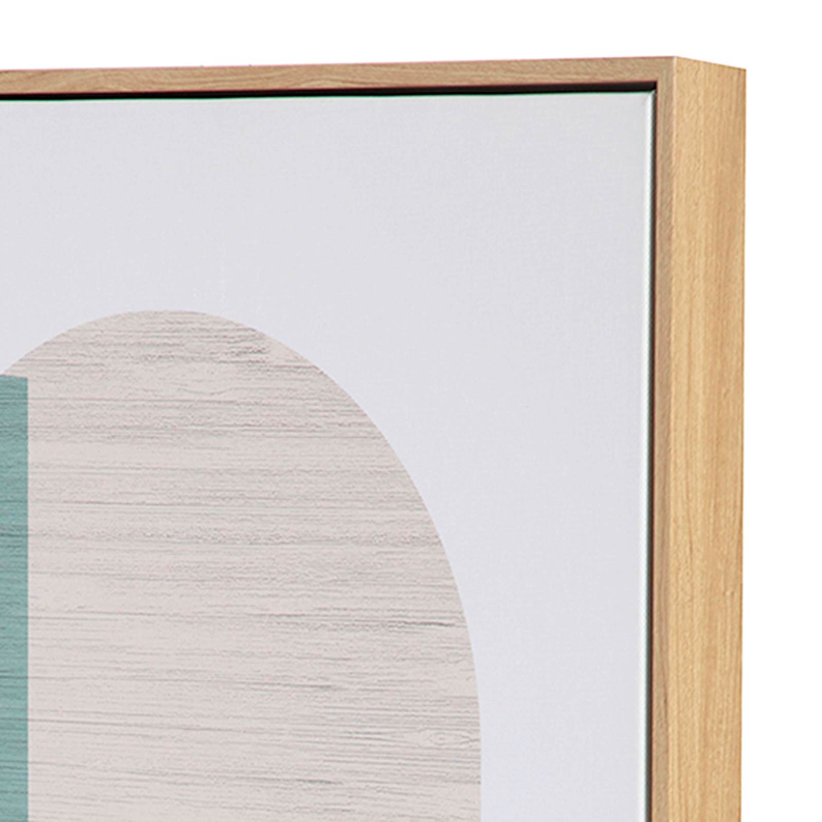 Abstract Neutral Framed Canvas Wall Art, 20x30