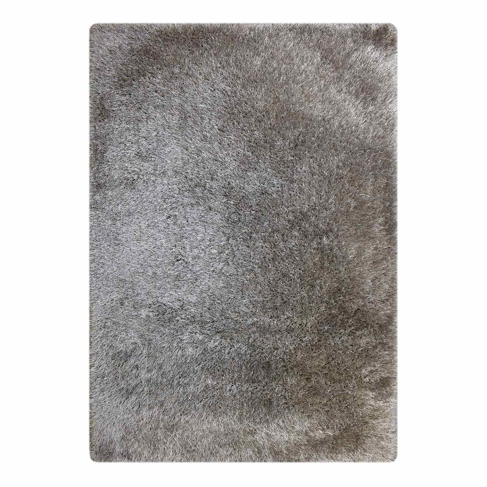 Eve Silver Shag Accent Rug, 27x42