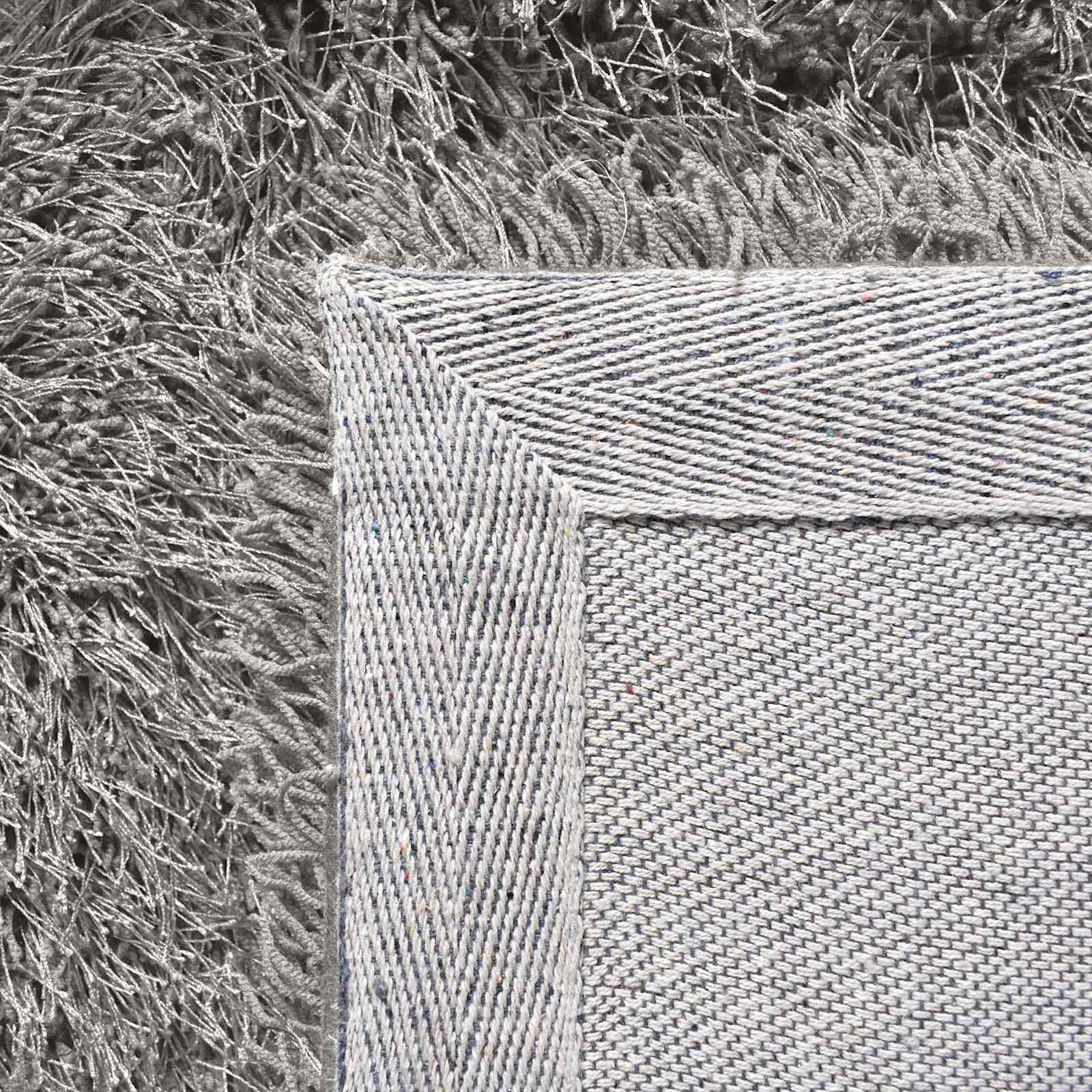 Eve Silver Shag Area Rug 6x9 | At Home