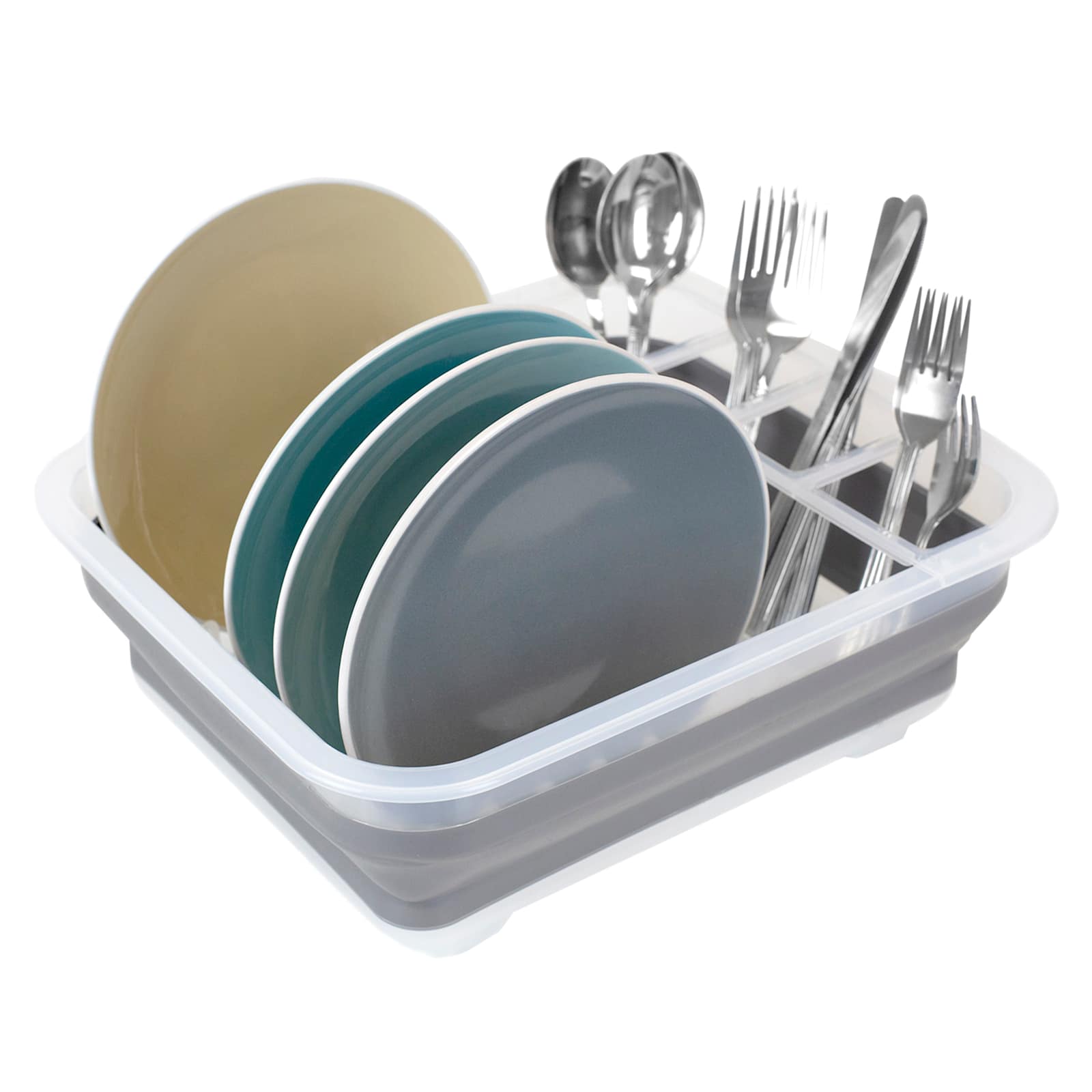 Collapsible Dish Rack, Clear