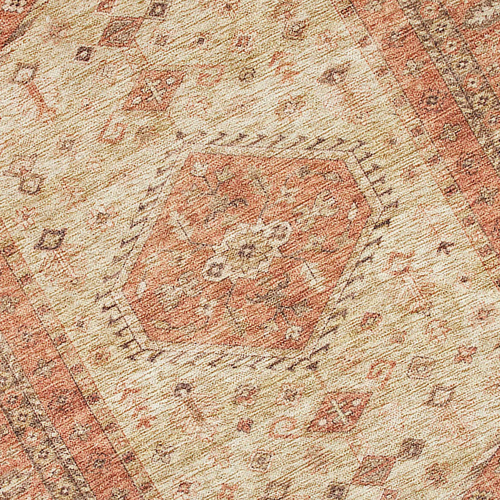 Rune Red Multi Area Rug 8x10 | At Home