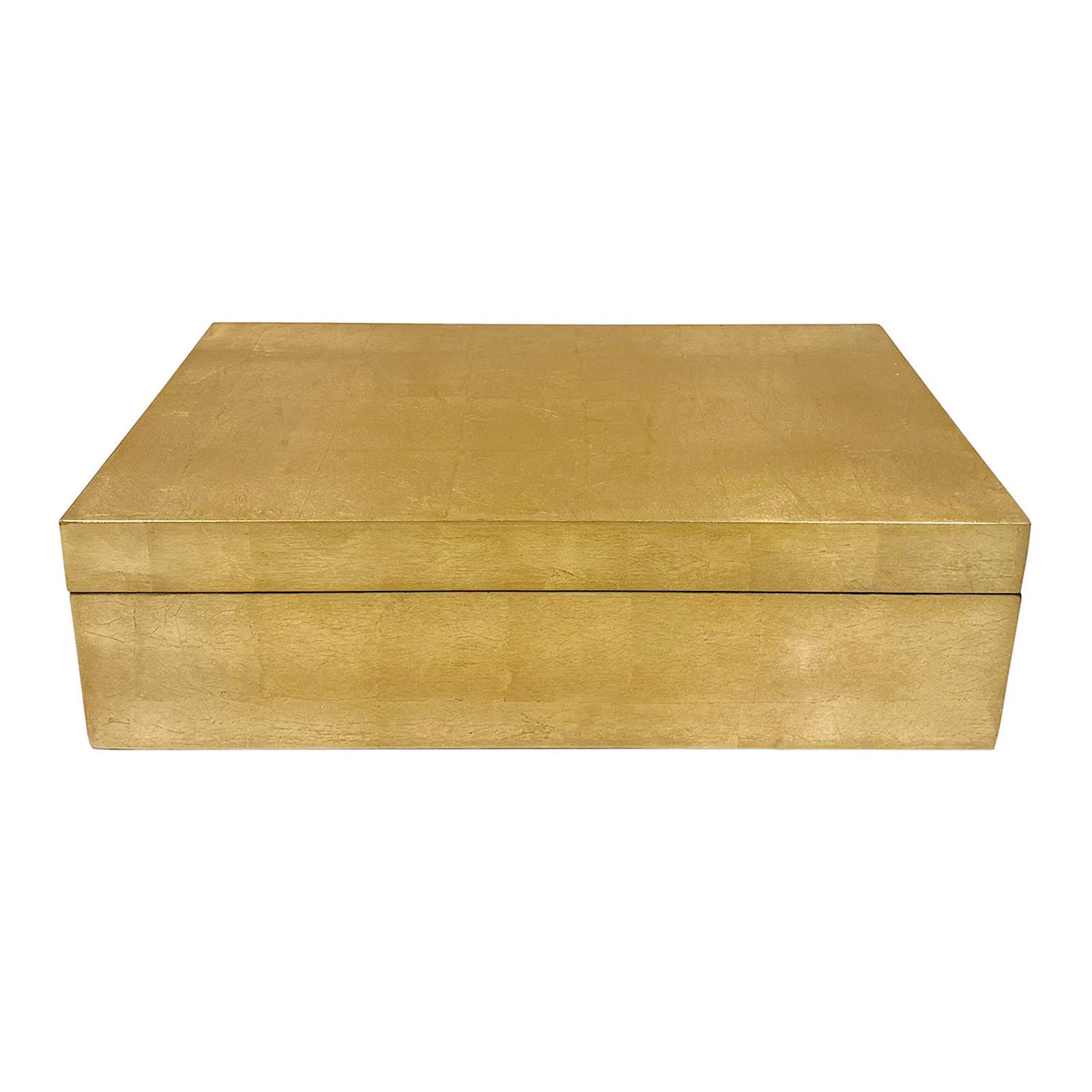 Gold Rectangle Decorative Box, 13x7