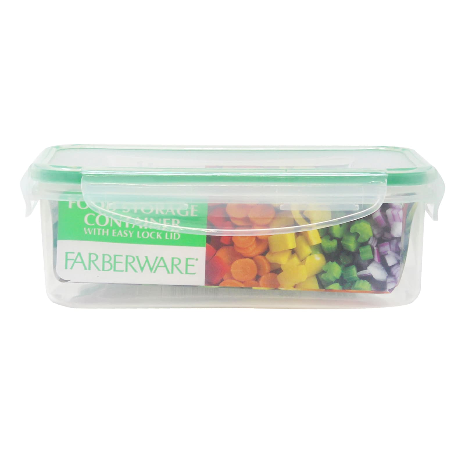 Farberware Rectangle Food Storage Container with Airtight Lid