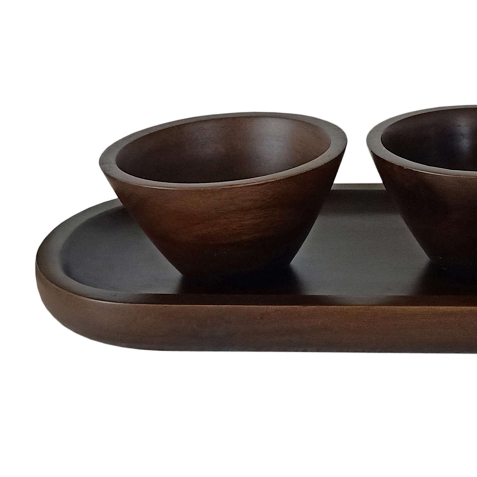 Bistro Condiment Tray & 3 Bowls