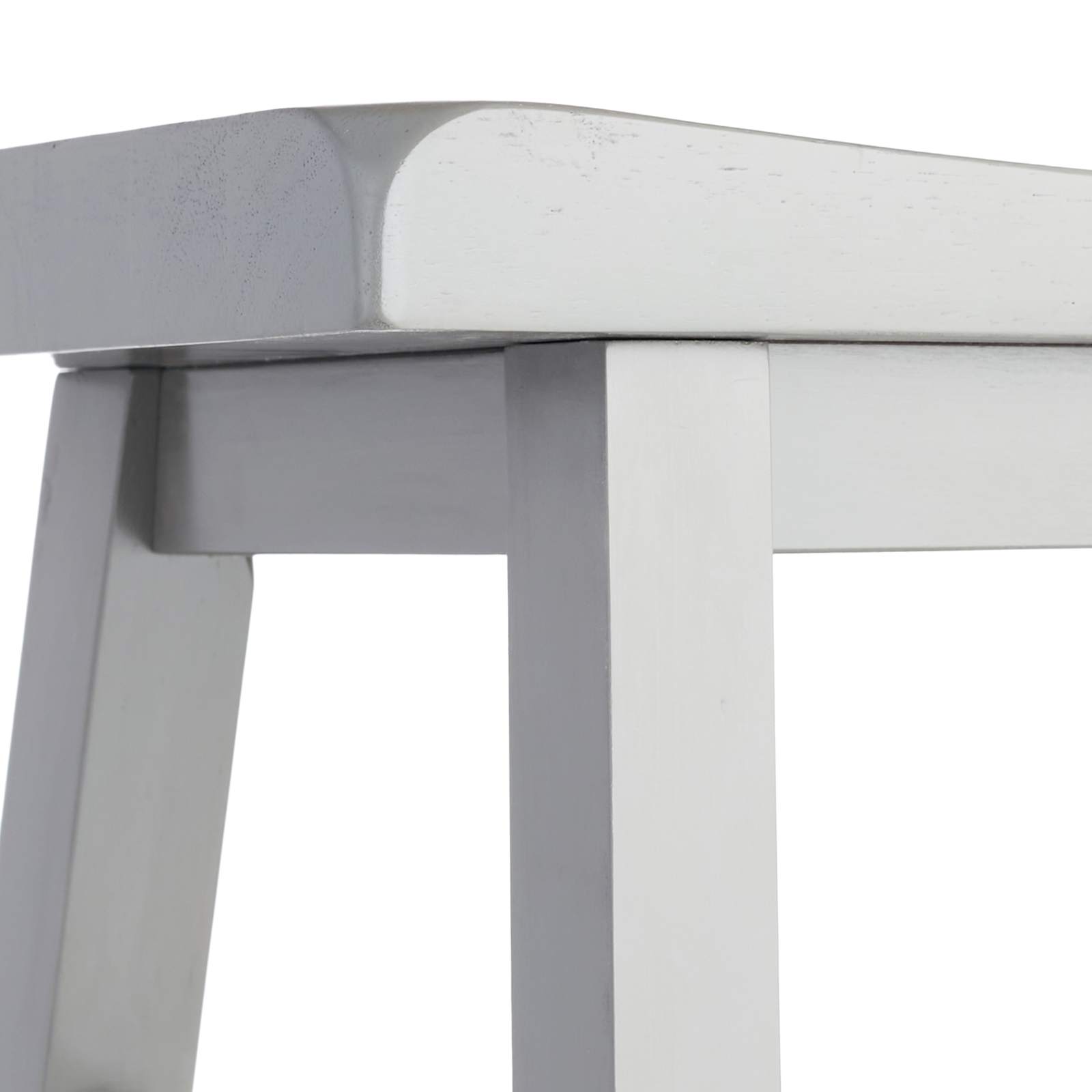 Providence Grey Saddle Backless Counter Stool 24in | Backless Counter ...