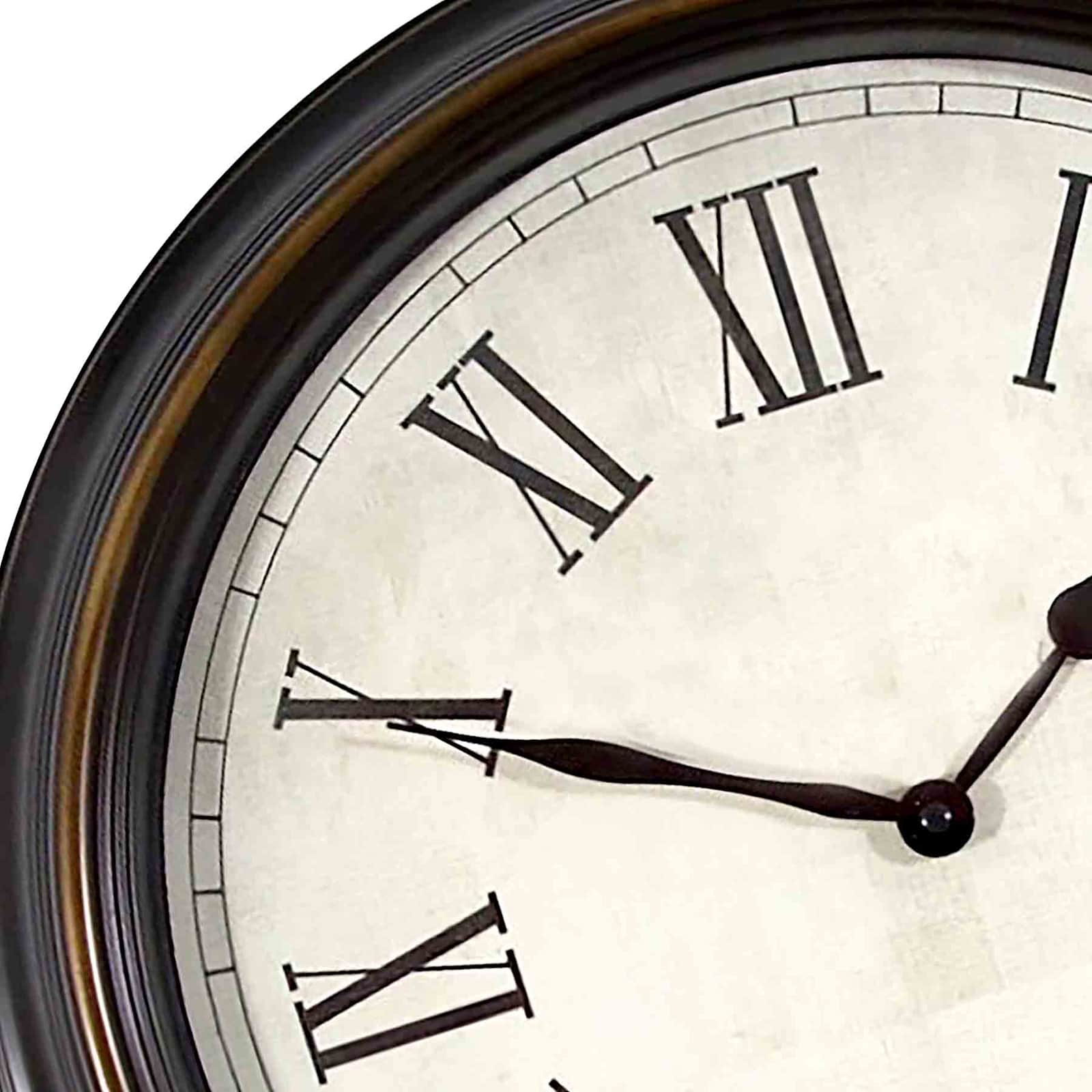 Classic Roman Numeral Round Wall Clock, 18"